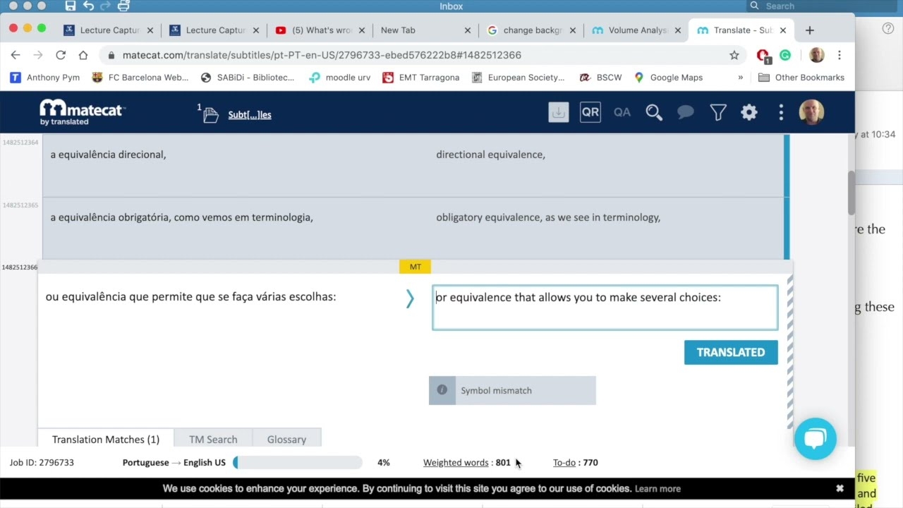 MateCat - Công cụ dịch thuật trực tuyến hoàn toàn miễn phí